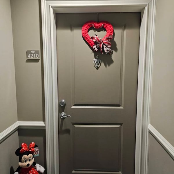 Welcome Sign Inside, Welcome Sign for Apartment Door, Buffalo Plaid ...