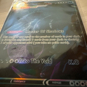 Pikachu Gx Gmax Vmax Gigantamax Ex Pokemon Card - Etsy