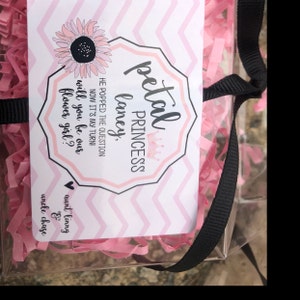 Will You Be My Proposal Flower Girl Proposal Box, Personalized Mini ...