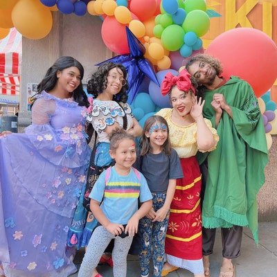 Handmade Cosplay Isabela Dress, Isabela Encanto Dress, Encanto Isabela ...