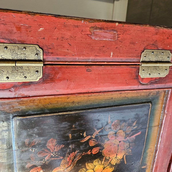 Retro Asian Latch, Chinese Antique Pure Brass Handle, Antique Brass ...