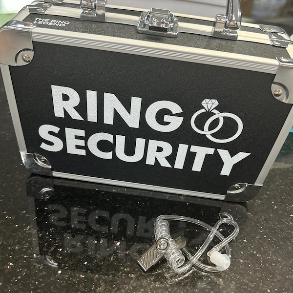 RING SECURITY Ultimate Package, Ring Bearer Box Set, Ring Bearer ...