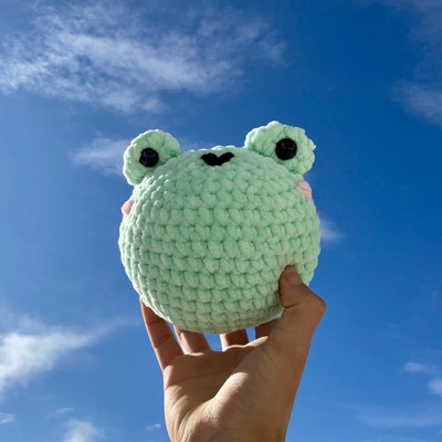 3in1 Crochet Pattern Chubby Squishy Frogs Strawberry Frog - Etsy