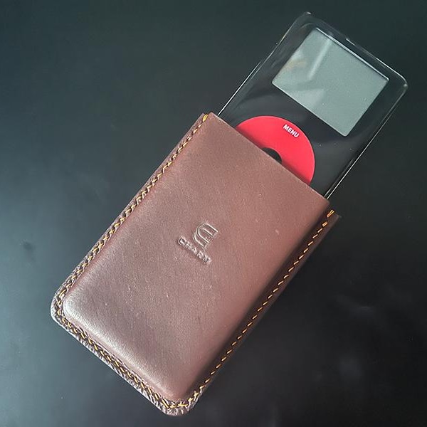 Ipod Classic Leather Case Handmade Hand Stitched - Etsy