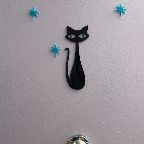 Atomic Starburst, 1/8" Acrylic, Mid Century Modern, Retro, MCM, Crafts ...