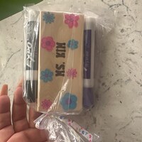 Personalized Teacher Whiteboard/chalkboard Eraser Gift Set, Hand ...