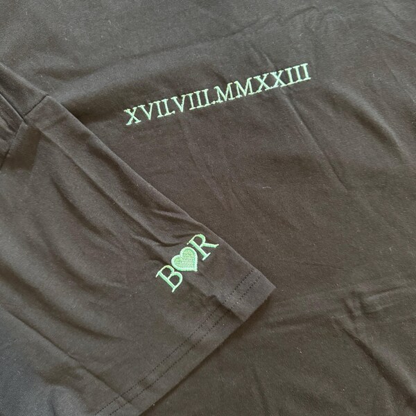 Custom Embroidered Beauty Tunic With Logo or Text, Personalised Salon ...