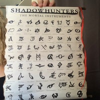SHADOWHUNTERS All Runes the Mortal Instruments Books Runes by - Etsy ...