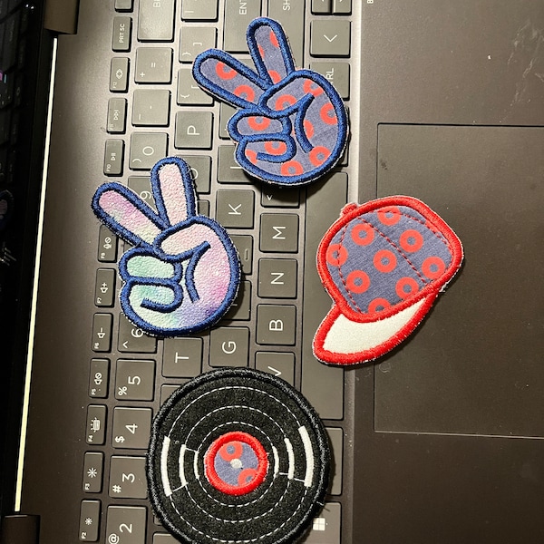 Vinyl Record Applique Design. Vinyl Record Embroidery Design. Record ...