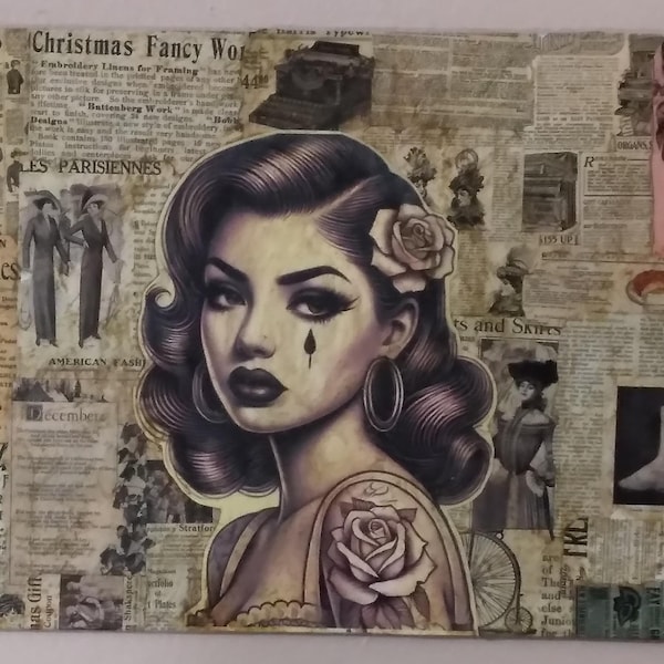 Sad Girl Chola Sticker - Etsy