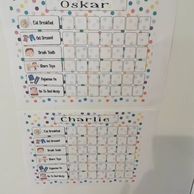 Kids Morning Routine, Evening Routine, Bed Time Routine, Daily Planner ...