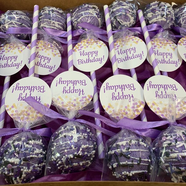 Happy Birthday Cupcake Toppers, Printable Party Circles, Favor Tags ...