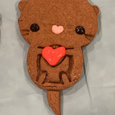 Sea Otter Cookie Cutter, Otterly Cute, Happy Otters Biscuit, Kids Party ...