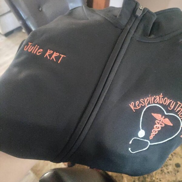 Occupational Therapy Caduceus Stethoscope Stretch Sportwick Jacket With ...