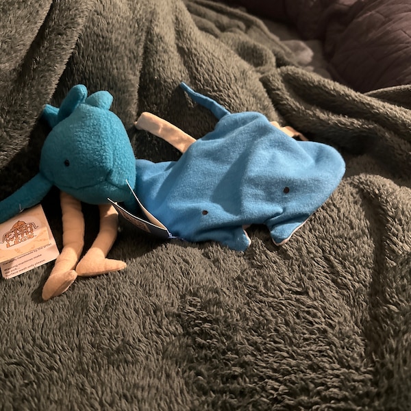 Fish With Legs Plushie (blue) Big - Etsy