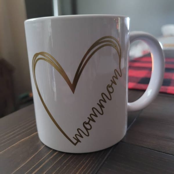 Mommom Heart - Instant Digital Download - Svg, Png, Dxf, and Eps Files ...