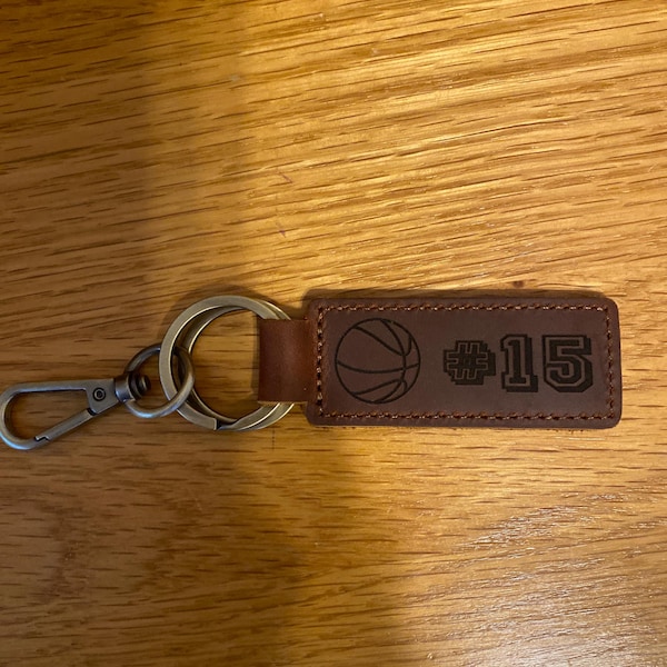 Custom Football Keychain: Personalized Team Gifts With Engraving, Ideal ...