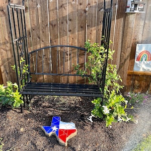 Texas Flag Stepping Stone With Mosaic Top - Etsy