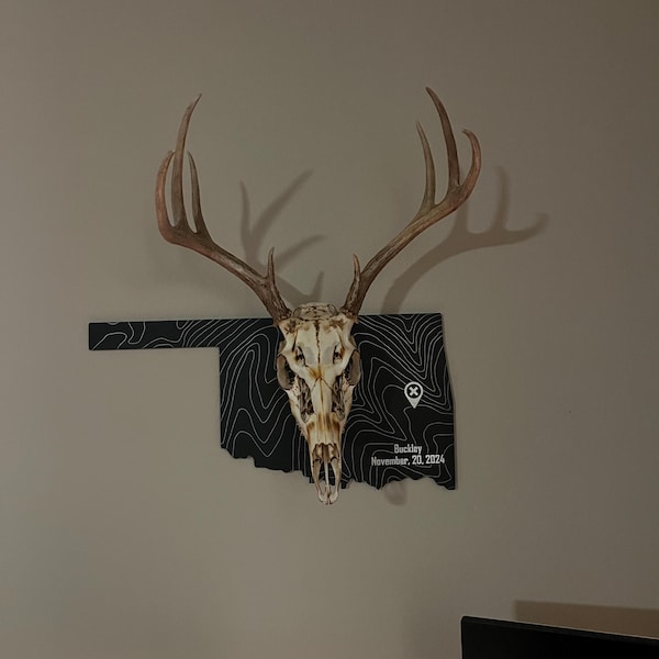 Live Edge Wood European Mount Plaques! Hang Your Deer Skull Mounts on ...