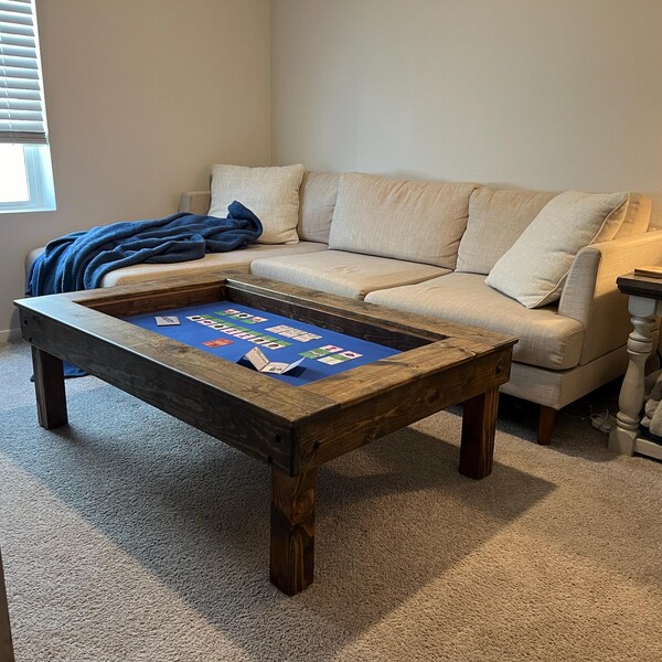 Personalized Game Board Organizer Frame Compatible With Monopoly Board ...