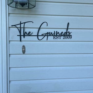 Custom Backyard Sign Personalized Yarn Sign Garden Sign - Etsy Canada