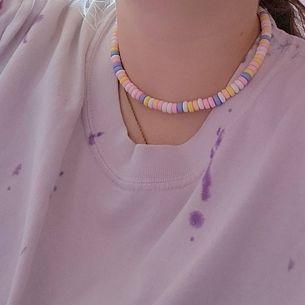 NEW!!! Candy Necklace - Realistic Candy Inspired - Polymer Clay Pastel ...