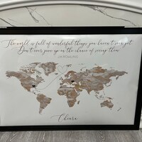 Cook Islands Map Portrait / Labelled Watercolour / Digital or Printed ...