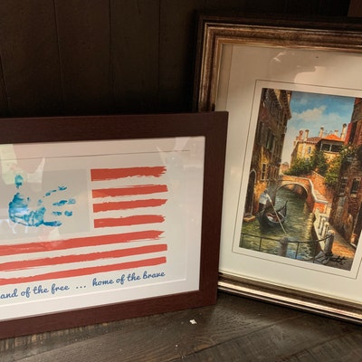 4th of July Handprint Art Craft / USA Flag / Independence Day America ...