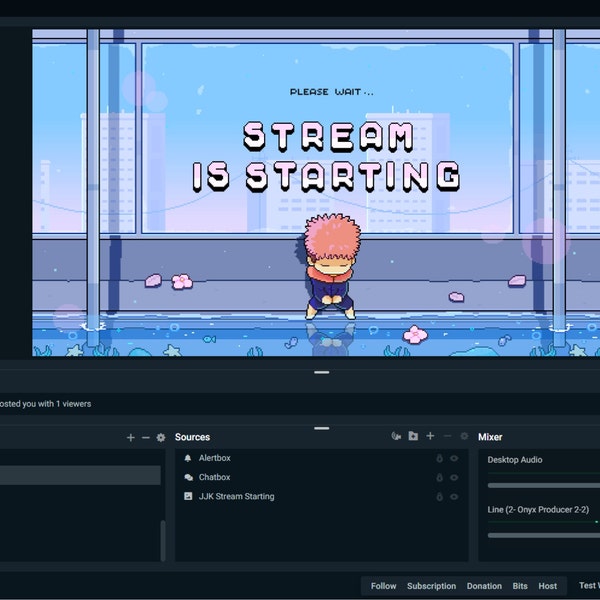 4x Cute Premium Animated Twitch Offline Banners ~ 8bit Pixel Art Stream ...