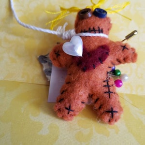 Mini Voodoo Dolls-tiny Voo Doo Dolls-halloween Decor-primitive-zombie ...