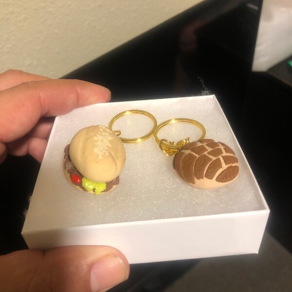 Mexican Paleta Payaso Keychain, Sponch Cookie Keychain, Concha Keychain ...