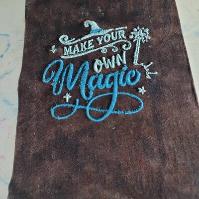 Make Your Own Magic Machine Embroidery Design 2 Sizes - Etsy