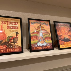 Vintage Disneyland Storybook Land Attraction Poster Disney - Etsy