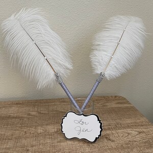 Romantic Rococo White Peacock Feather Wedding Fan With - Etsy