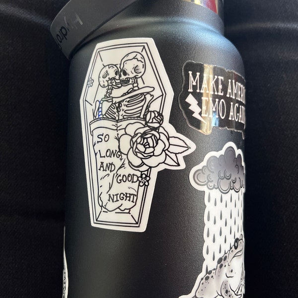 My Chemical Romance Sticker Pack, MCR Sticker, Emo Music - Etsy