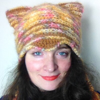 Cat Hat in Red and Cranberry Gifts for Women Teen Girl - Etsy