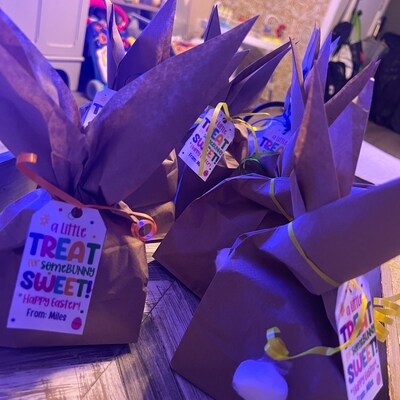 Printable Treat for Someone Sweet Easter Gift Tag, Easter Basket Gift ...