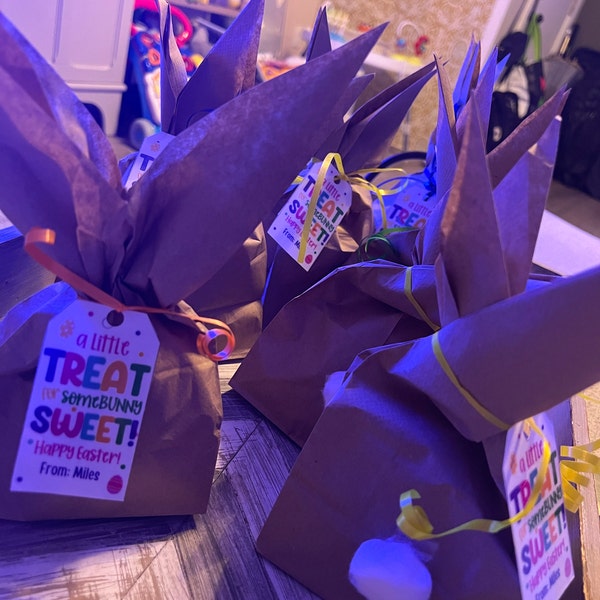 Printable Treat for Someone Sweet Easter Gift Tag, Easter Basket Gift ...