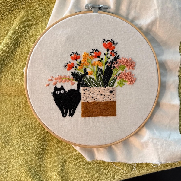 Sunflower Punch Needle Kit for Beginner, Beginner Punch Needle Kit With ...