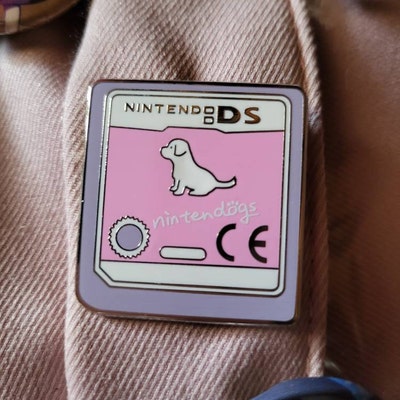 Nintendogs Game Cartridge Inspired Hard Enamel Lapel Pin Badge - Etsy