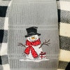 Snowman Embroidery Design, Christmas Embroidery File, 4 Sizes, Instant ...