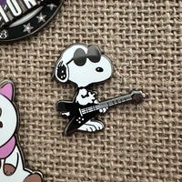 Punk Snoopy Hard Enamel Pins - Etsy Canada