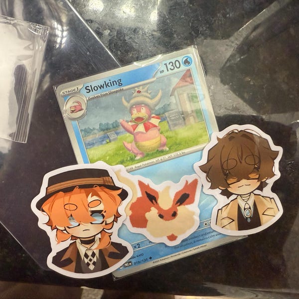 BSD Chibi Stickers - Etsy UK