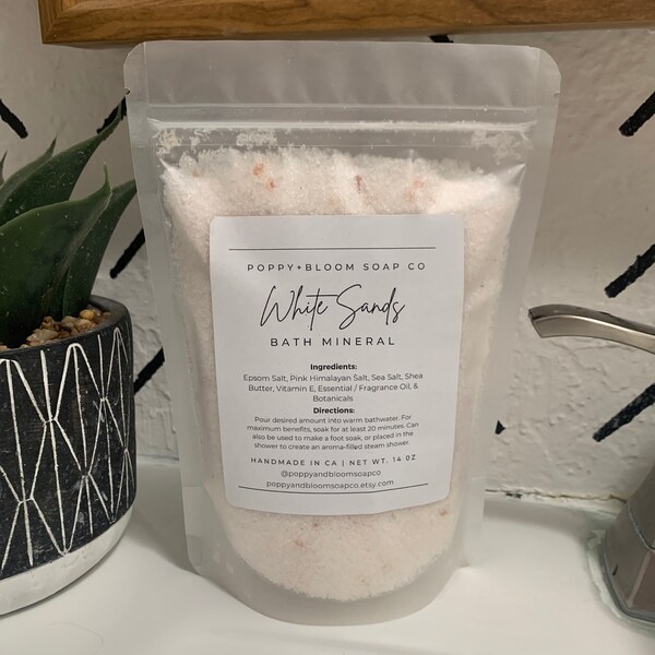 Editable Pouch Label Template, Modern Tea Pouch Label, Minimal Coffee ...