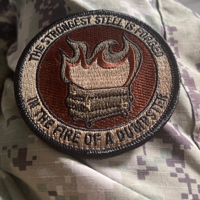 Dumpster Fire Morale Patch - Etsy
