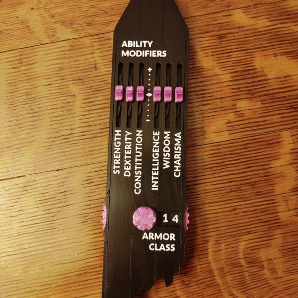 Dnd Character Stat Tracker Sword Extension (only) - Etsy