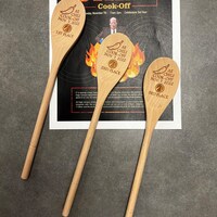 Chili Cookoff Spoon Chili Cook-off Wooden Spoon Personalized Chili ...