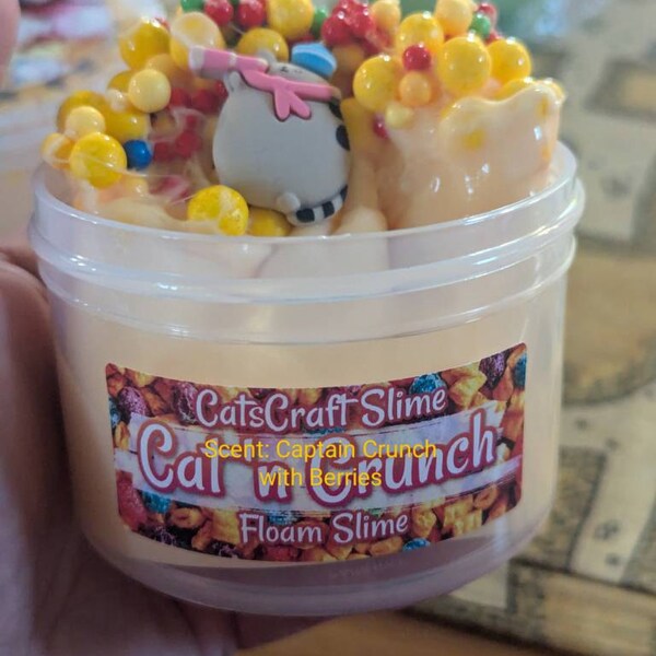 Slushie Slime candy Cauldron SCENTED Purple Crystal Clear Slushee Bead ...