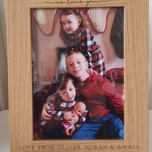 Our First Father's Day Photo Frame Gift for Dad Daddy Dada Photo Frame ...