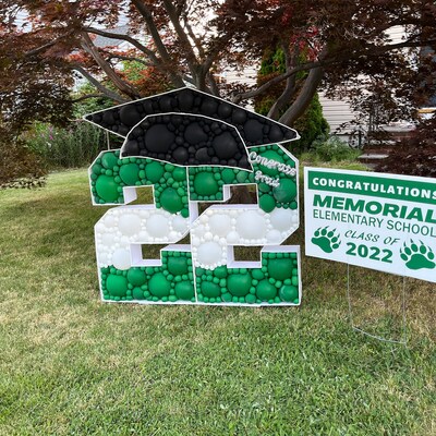 1ft-6ft Mosaic 23 Graduation Hat From Balloons PDF Files - Etsy